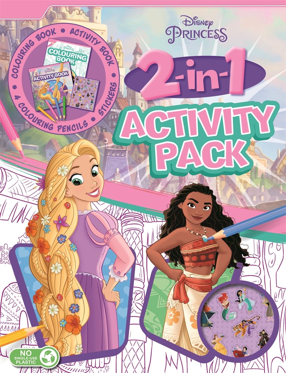 Disney Princess: 2-in-1 Activity Pack: unknown author: 9781803686141 ...