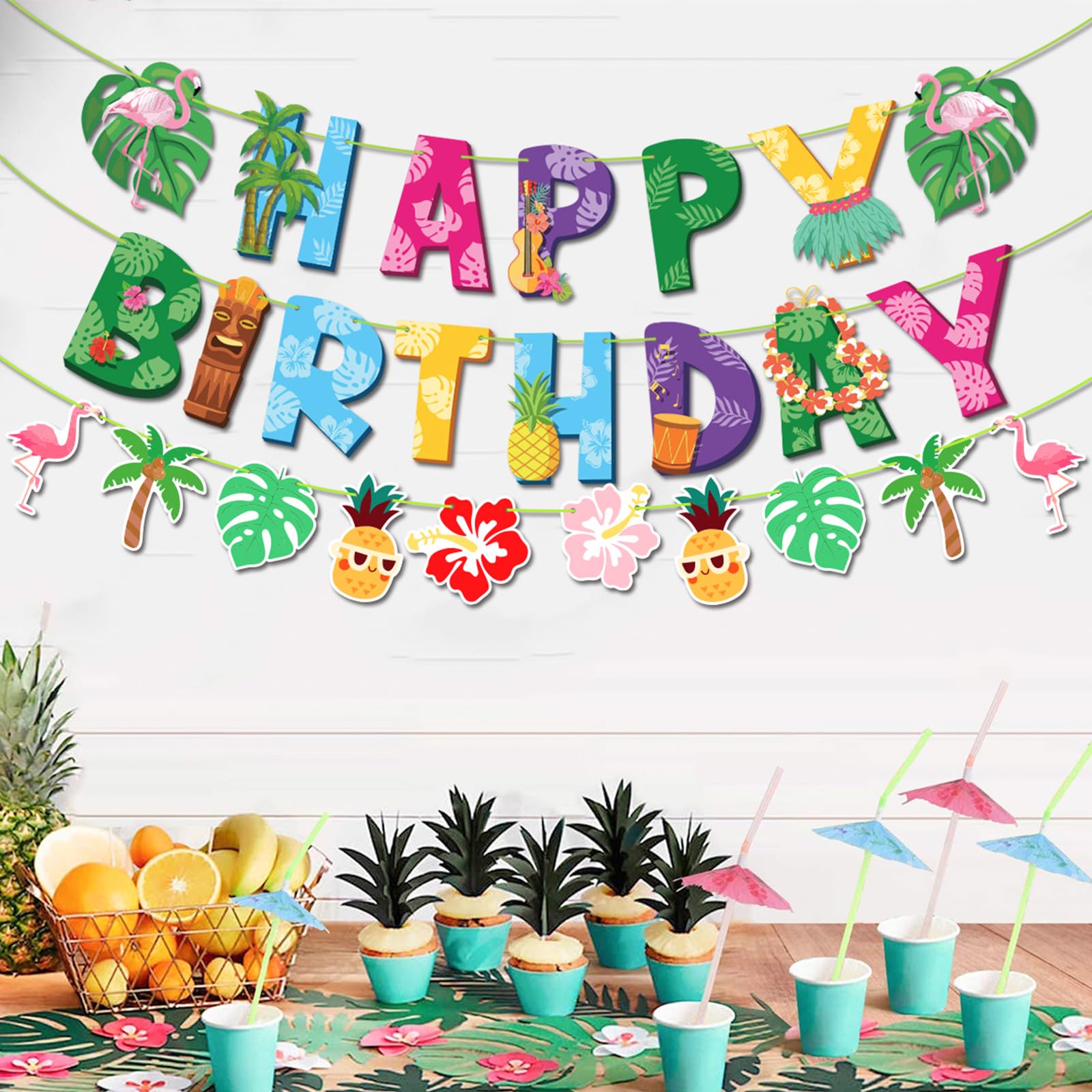 Joyeux Anniversaire Plage Tropicale Scène De Plage Tropicale Sereine