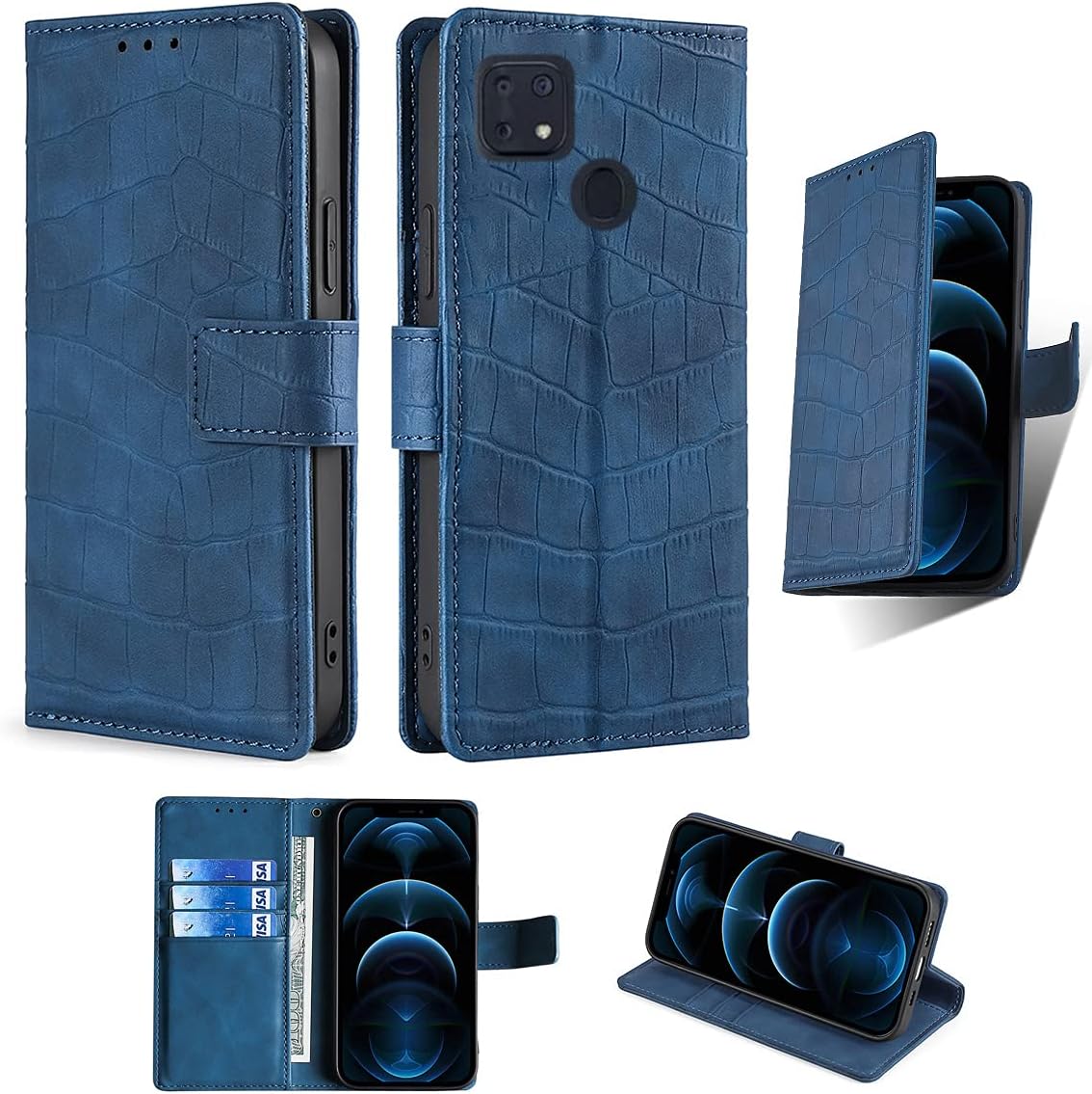 Amazon.com: Tznzxm for ZTE ZMax 10 / ZTE Z6250 Wallet Case, PU Leather ...