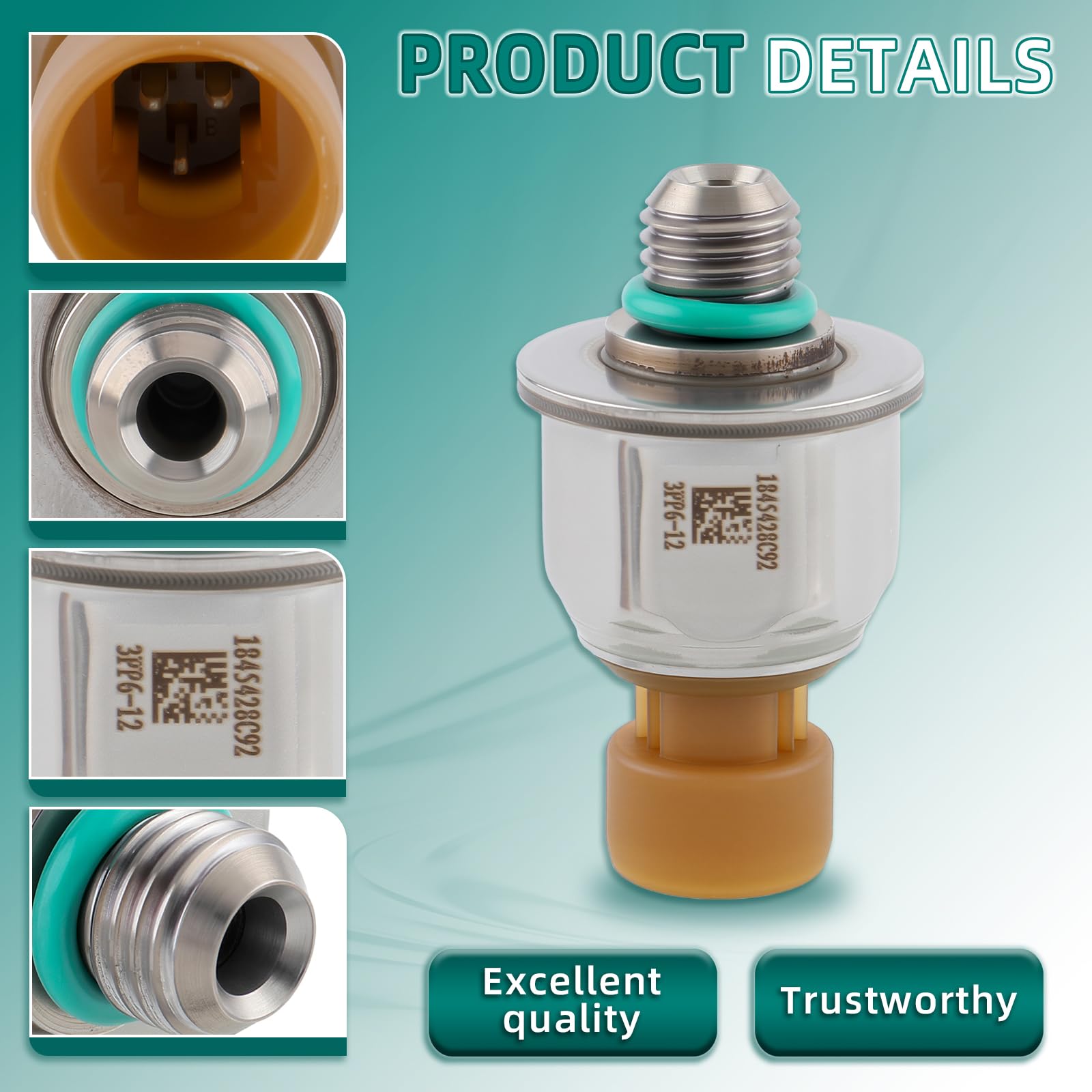 Snapklik.com : AUTOKAY 1845428C92 ICP Fuel Injection Pressure Sensor