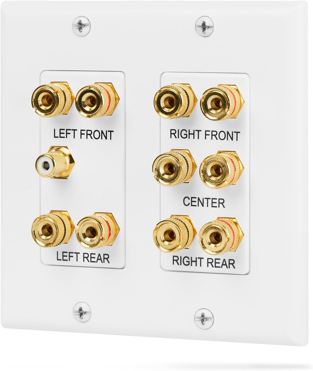 Amazon.com: Fosmon (2-Gang 5.1 Surround Distribution) Home Theater Wall ...