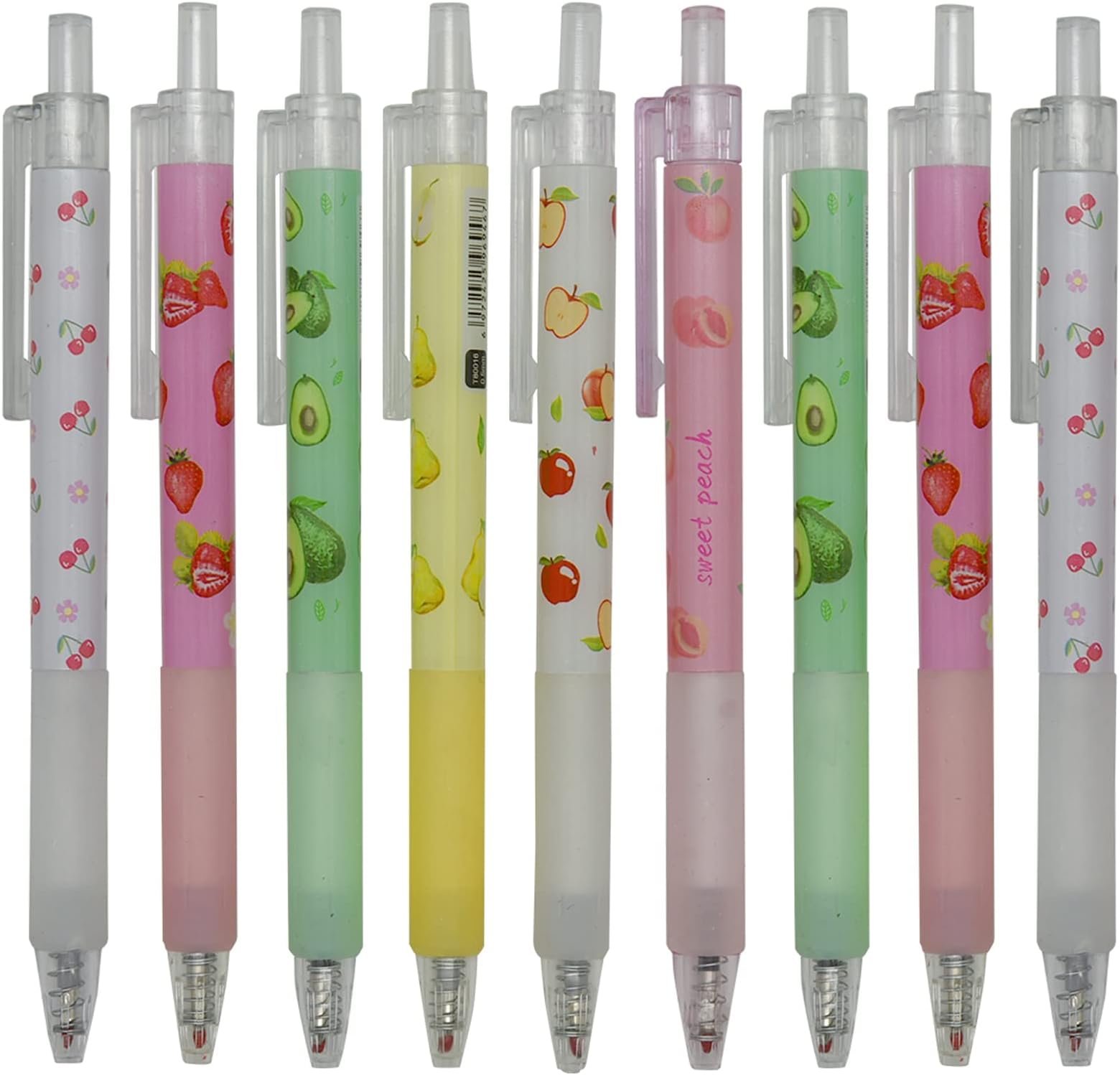 Amazon.com : Fresh Fruit Scented Pen Set (3pk) - Strawberry, Cherry ...