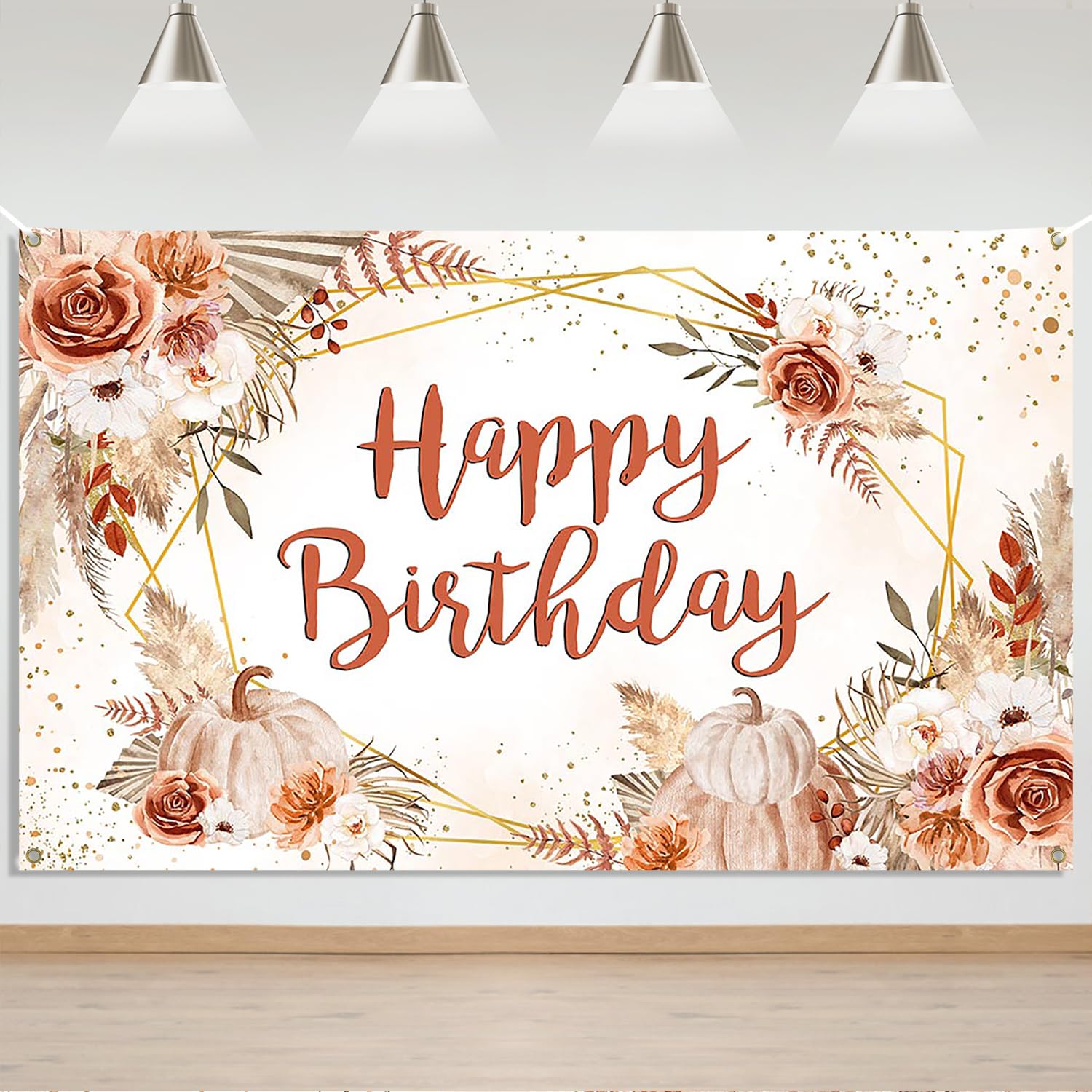 Fall Themed Birthday Banner Free And Fun Birthday Poster Templates To