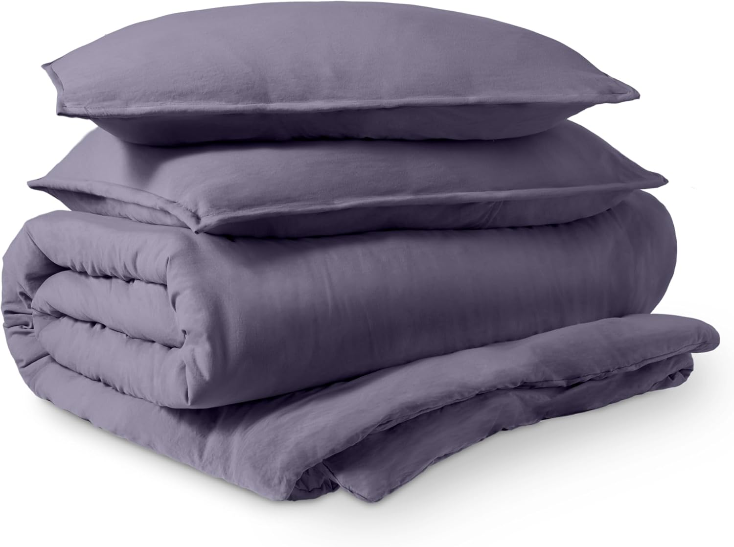 Amazon.com: Bare Home Ultra Soft Washed Microfiber Oversized King Duvet ...