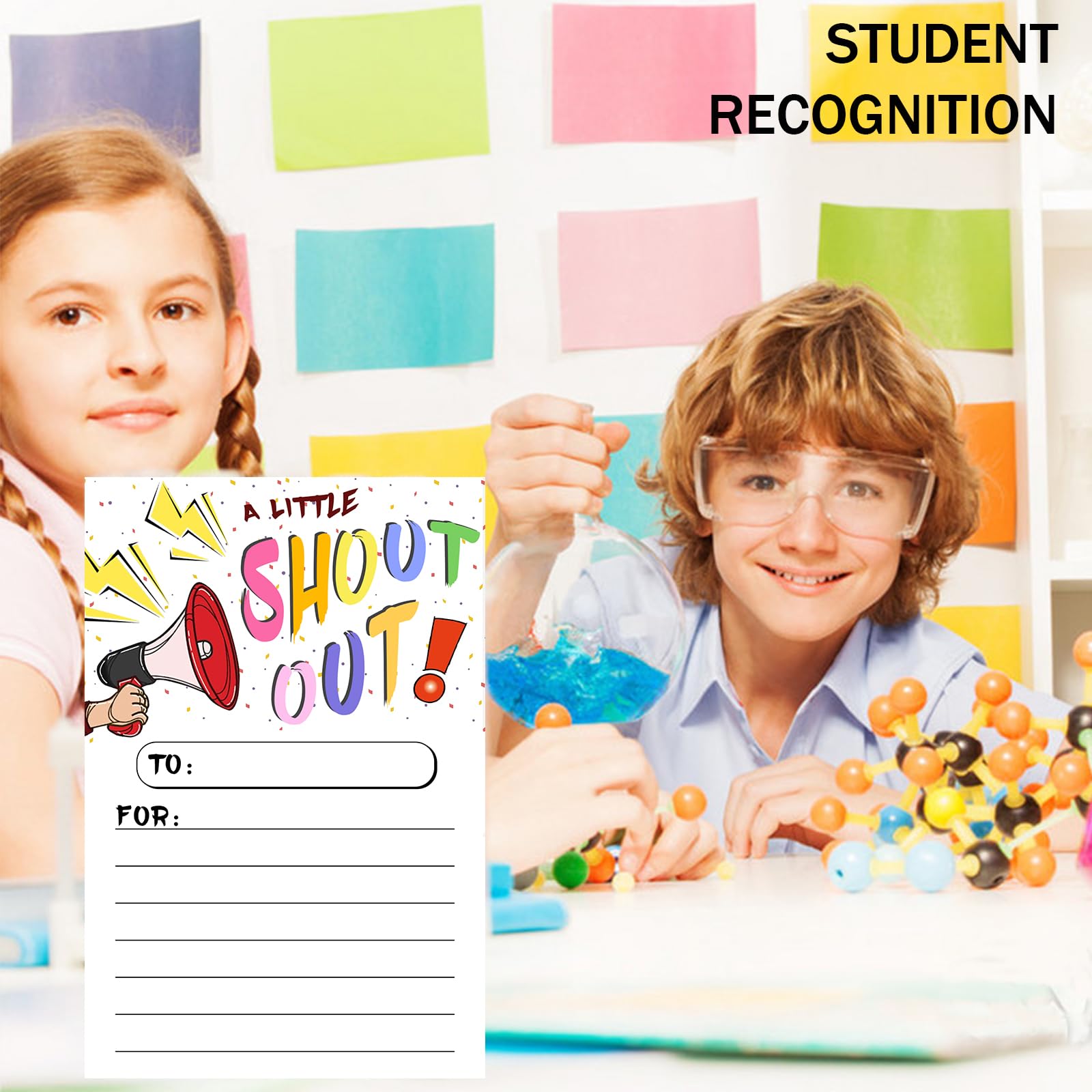 Snapklik.com : 60Pcs Shout Out Cards For Employees, Office Staff ...