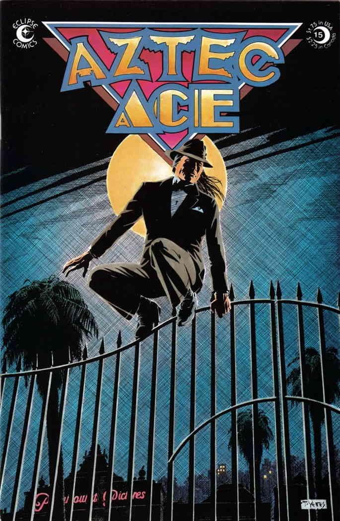 Amazon.com: Aztec Ace #15 VF ; Eclipse comic book | Last Issue ...