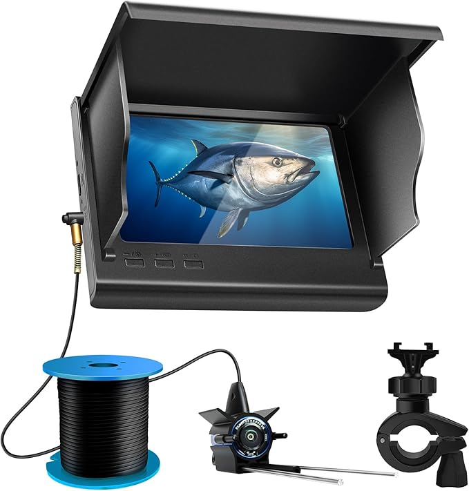 Amazon.com : Camera for Fishing Underwater Fishing Camera with 100ft ...