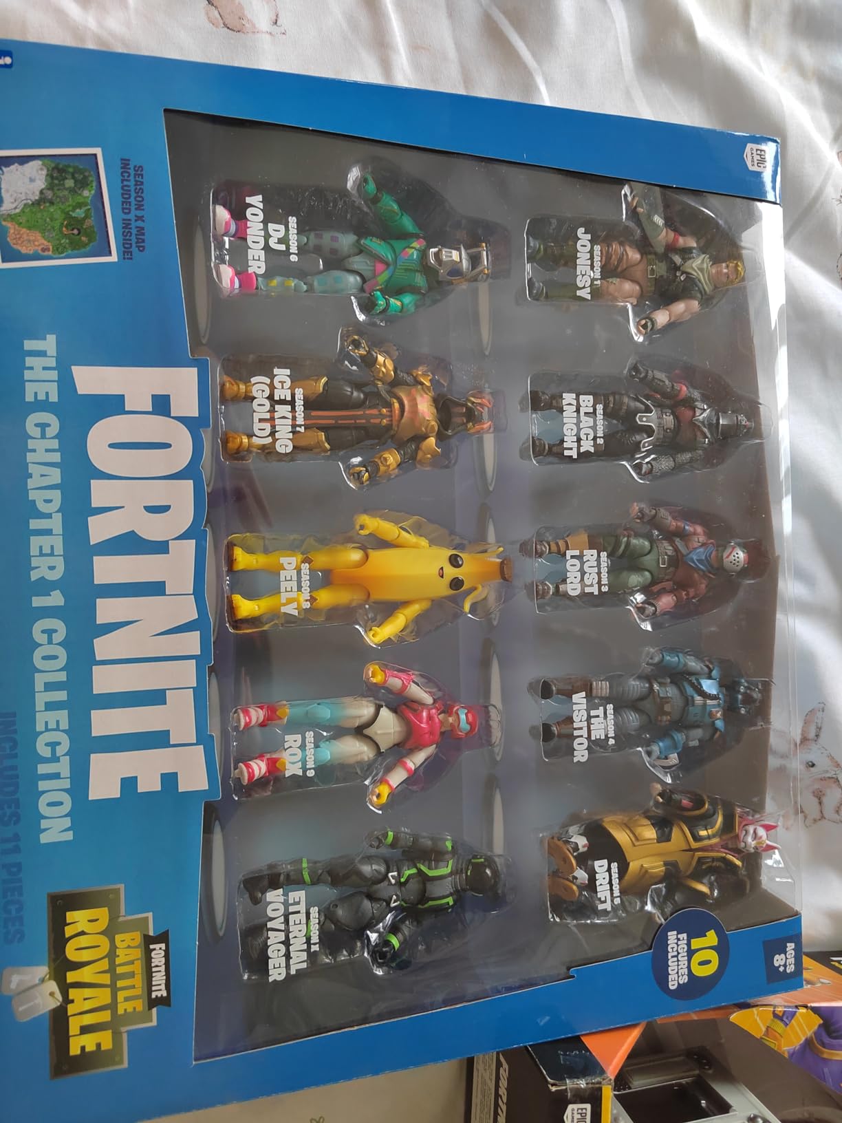 Fortnite FNT0465 Chapter 1 Collection, 10 Figure Pack, MULTI : Amazon ...