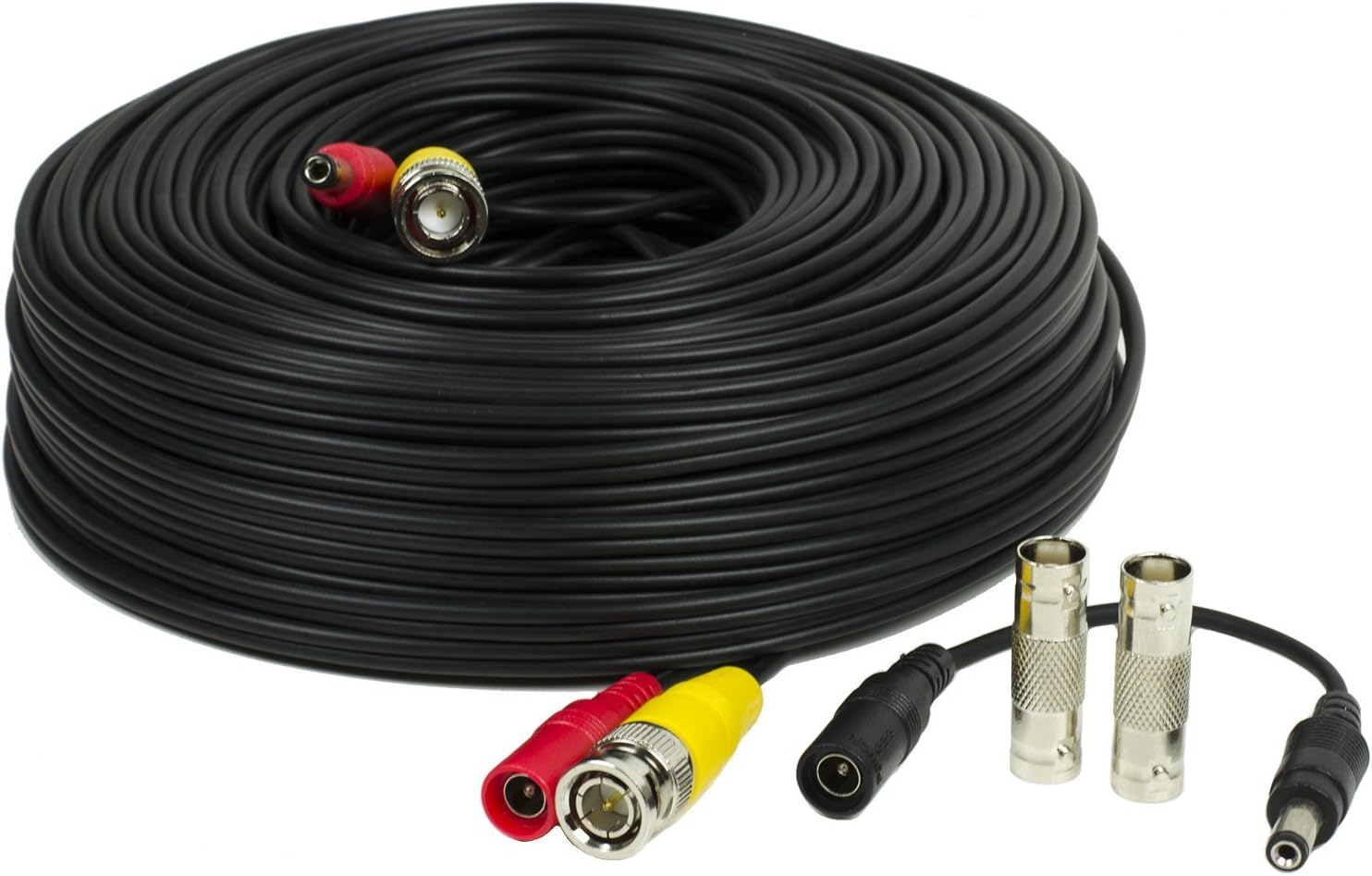 Amazon.com : Amcrest 150 Feet Pre-Made All-in-One Siamese BNC Video and ...