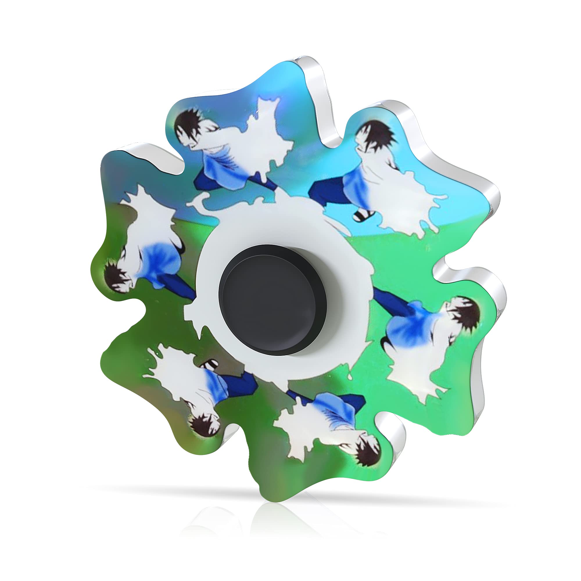 Buy New Animated Anime Fidget Spinner with Rainbow Effect | Animated ...