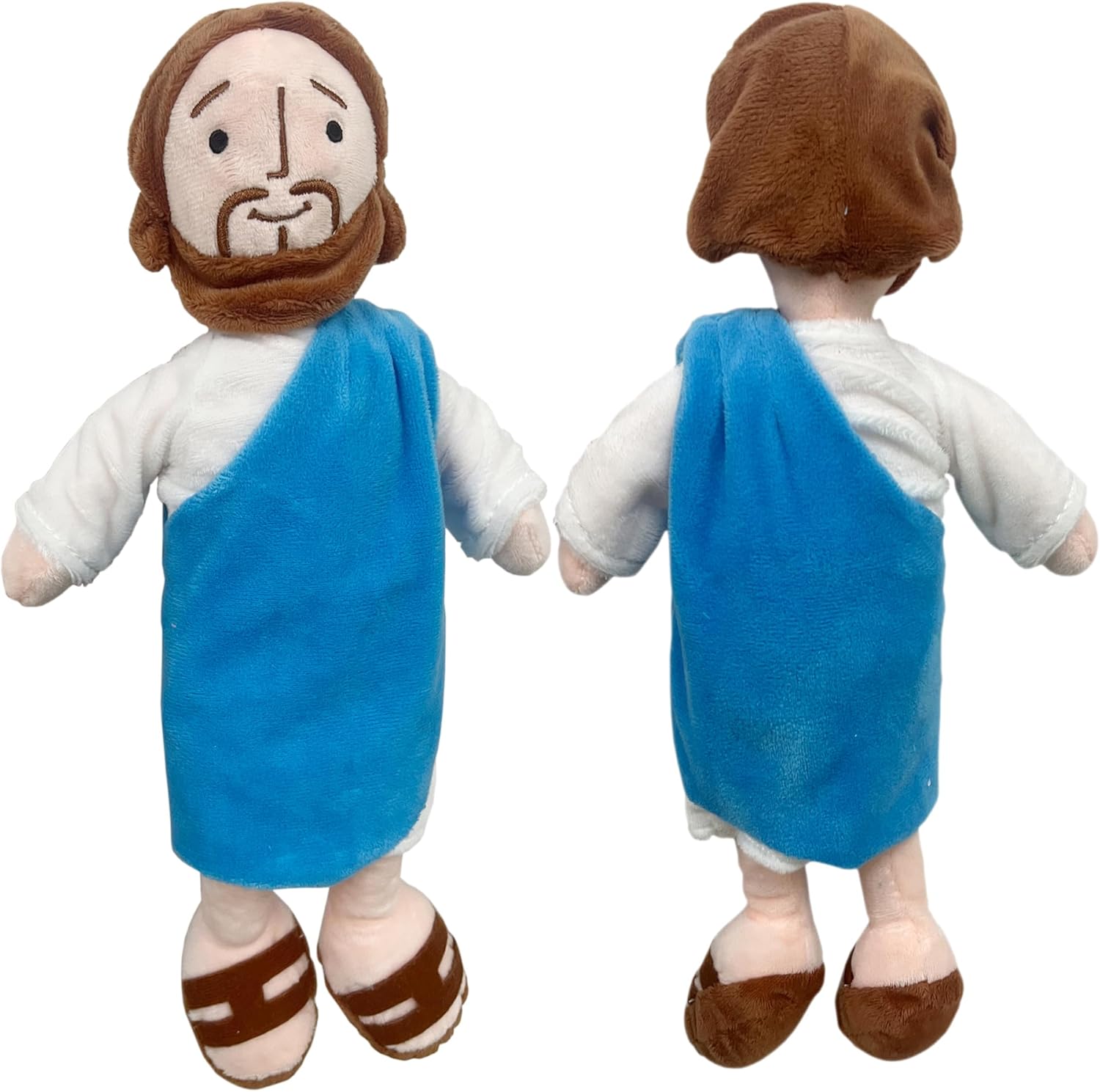 Amazon.com: JIZAZIHU Jesus Plush Toy My Friend Jesus Stuffed Doll Mary ...