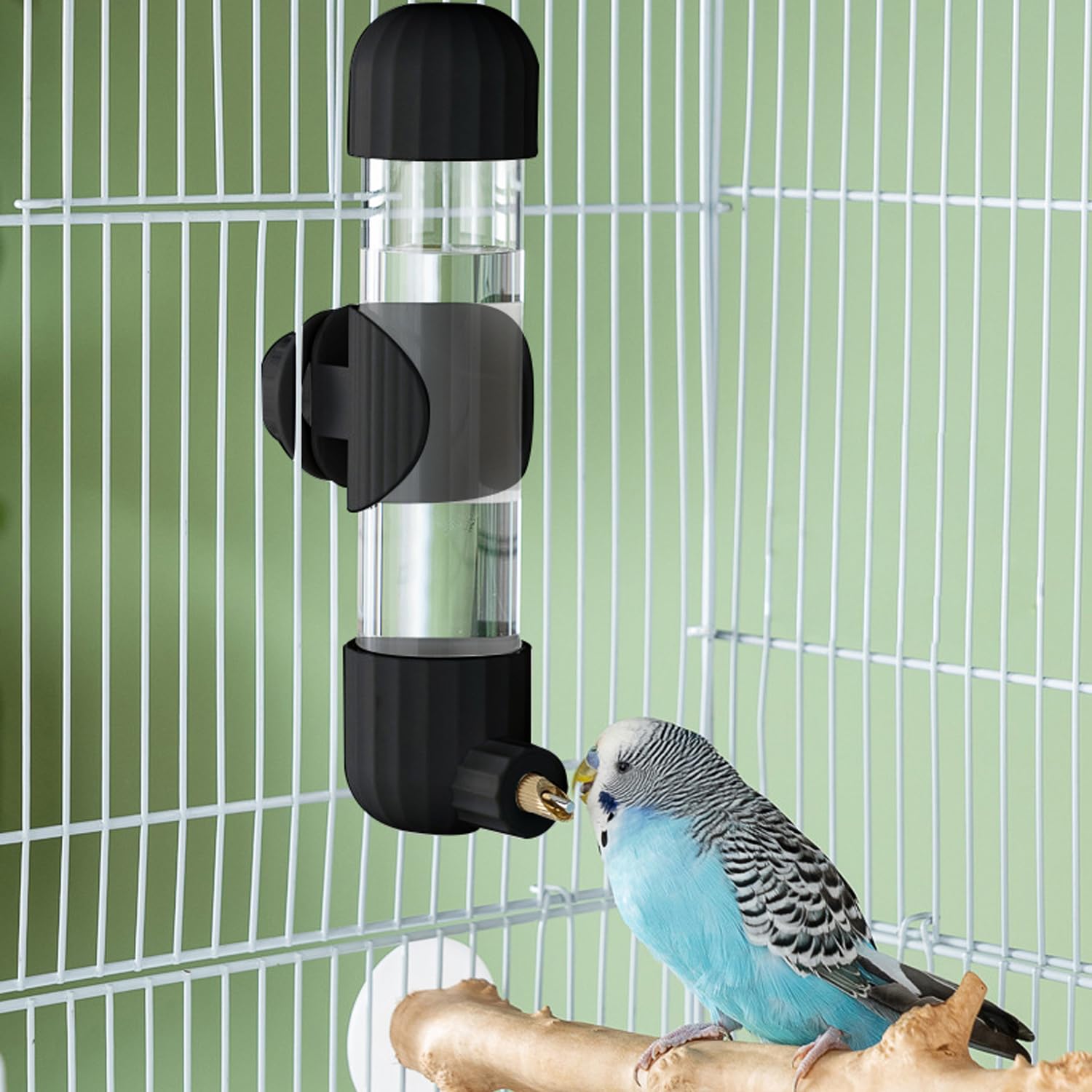 Automatic Drink Dispenser 2 Pcs Bird Cage Water Dispenser Automatic ...