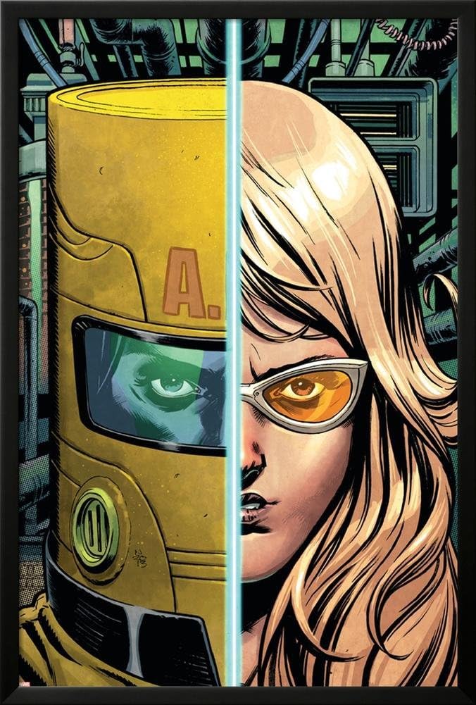 Amazon.com: Secret Avengers #8 Cover: Mockingbird, A.I.M. Lamina Framed ...