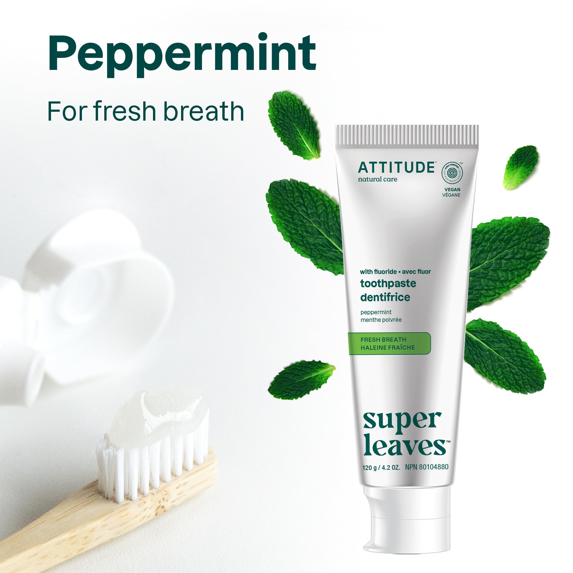 Snapklik.com : Attitude Fresh Breath Toothpaste