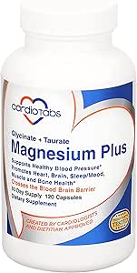 Amazon.com: Cardiotabs Magnesium Plus – 200 mg of Magnesium Glycinate ...