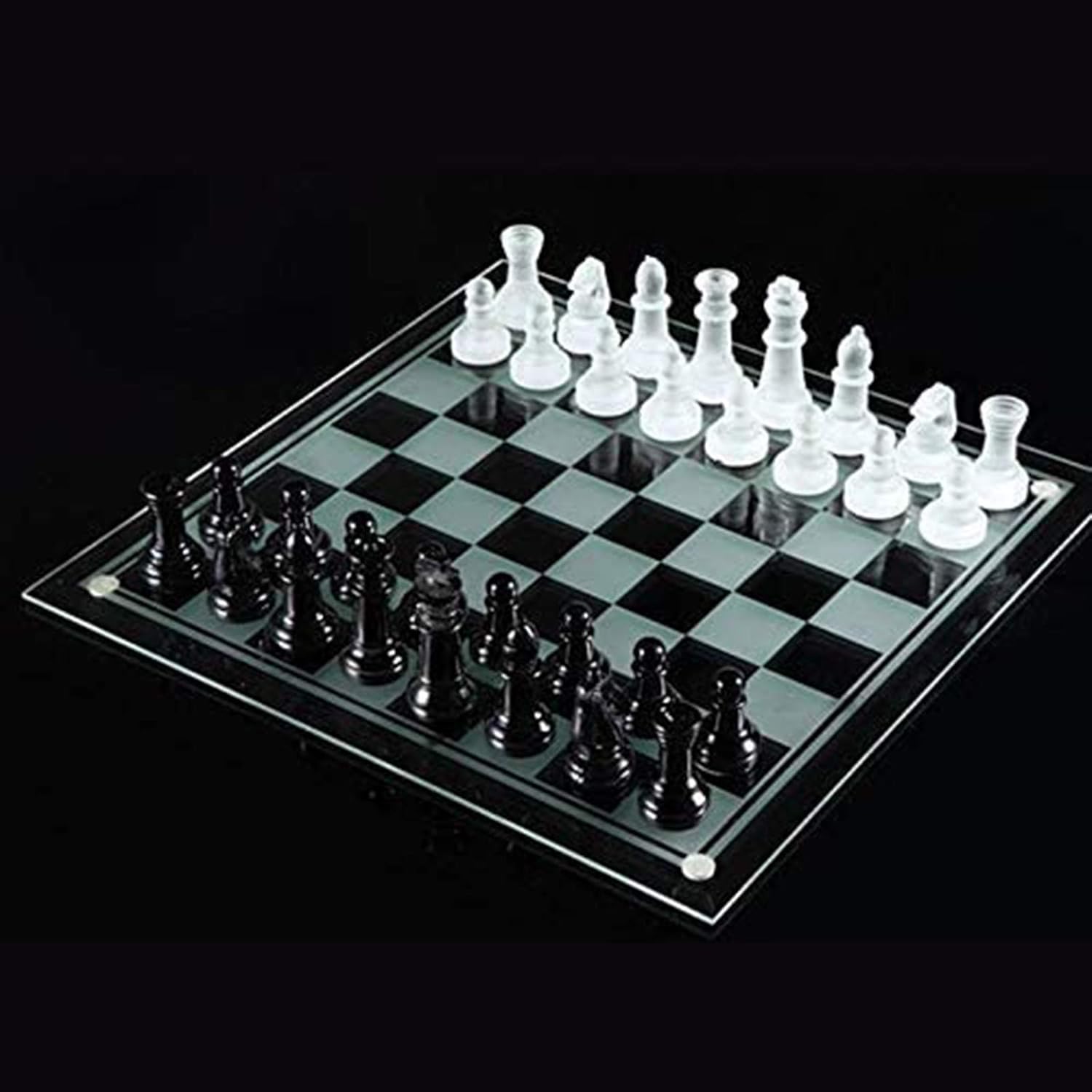 Amazon.com: Crystal Chess Sets - International Chess Sets Travel Game ...