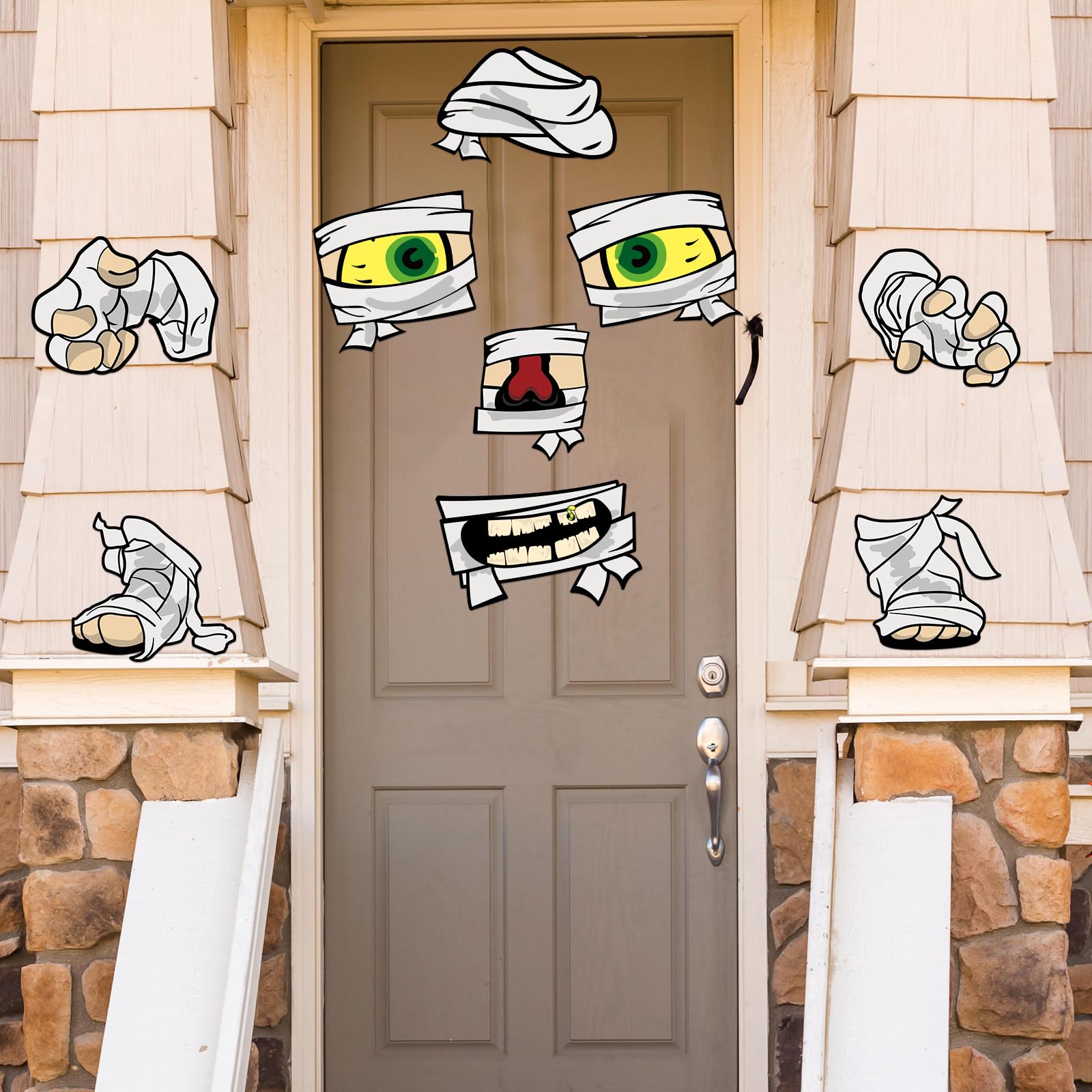 Halloween Dorm Door Decorating Ideas