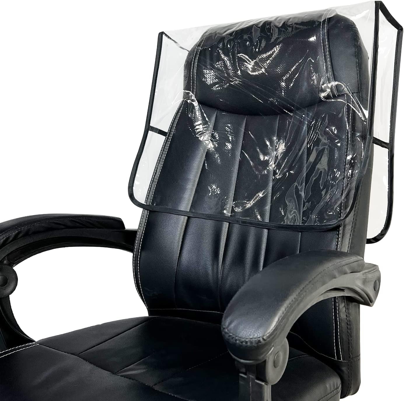 Amazon.com: wokire 4 Pieces Plastic Clear Salon Chair Cover Protectors ...