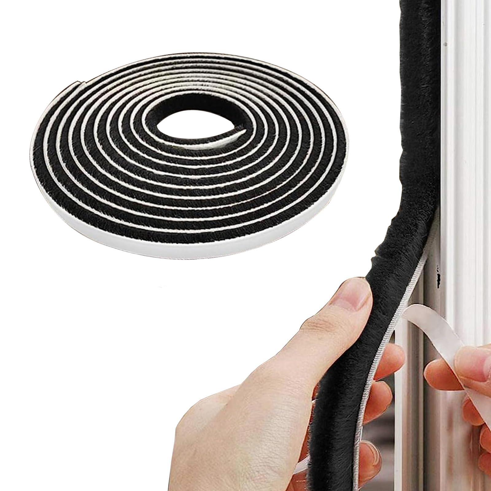 Snapklik.com : Weather Stripping Brush, 32.8FT Pile Self Adhesive ...