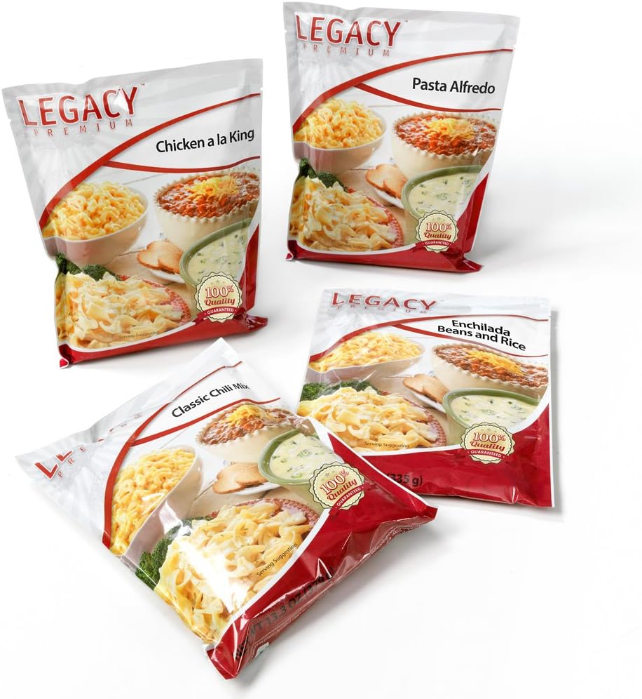 Amazon.com: Patriot Pantry 72-Hour Emergency Food Kit | 20 Servings ...
