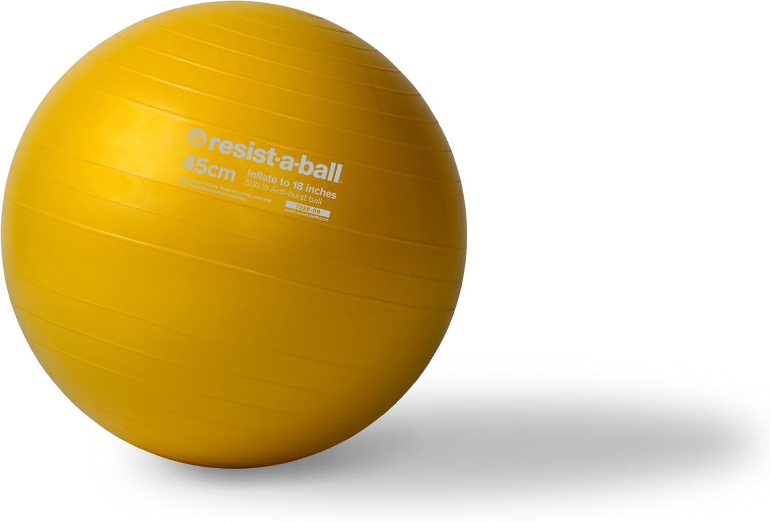 Resist-A-Ball Stability Swiss Ball - Yellow, 45 cm : Amazon.co.uk ...
