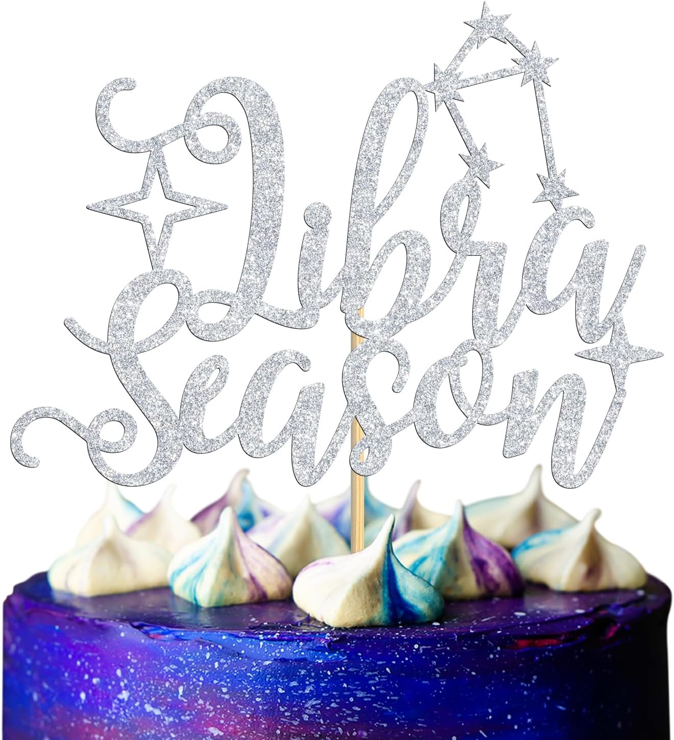 Amazon.com: Libra Season Cake Topper, Big Libra Energy/Septmber October ...