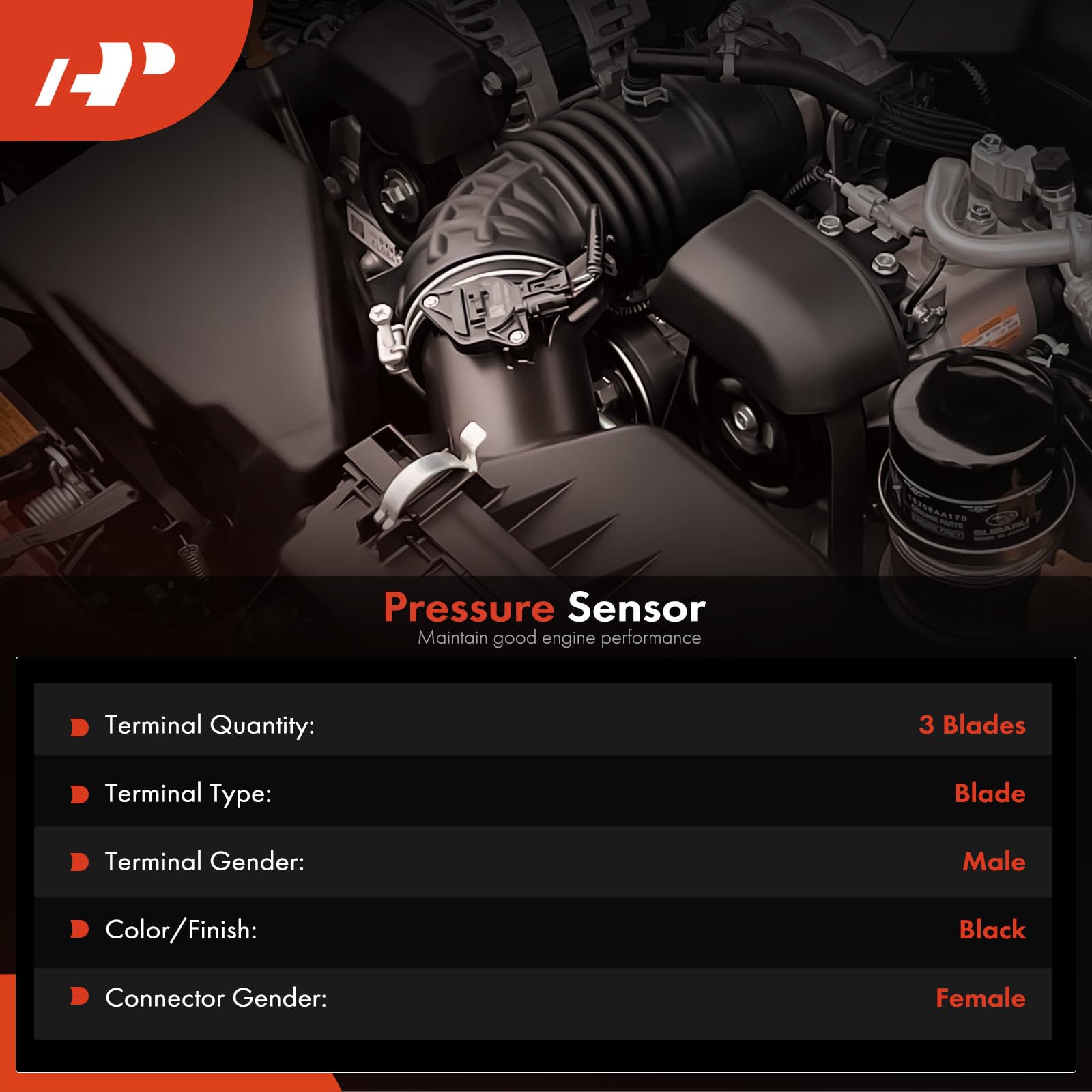 Barometric Pressure Sensor Soporte De Motor Pioneer Para Toyota Camry ...