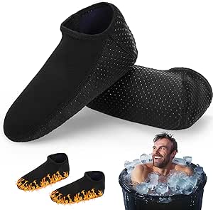 Amazon.com: Palksky 1 Pairs Neoprene Cold Plunge Socks, Ice Bath Socks ...