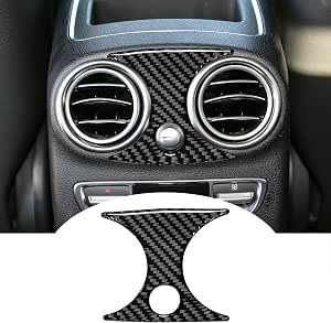 Amazon.com: SUNBREATH Real Carbon Fiber Car Rear Air Conditioning Vent ...