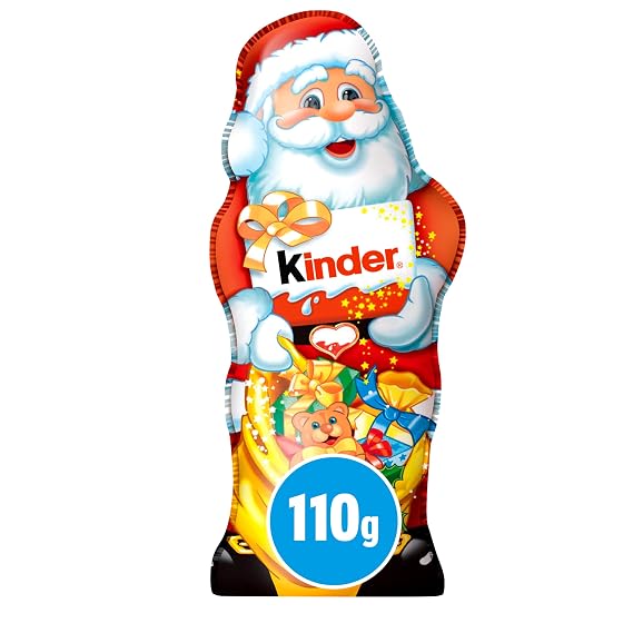 Amazon.com : Kinder Santa Chocolate Large ( 110 g ) : Candy And ...
