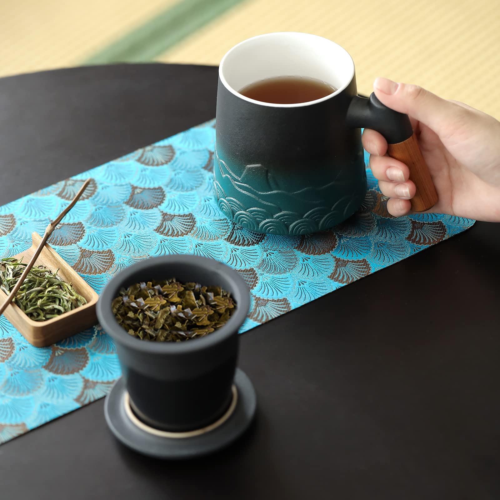 Borosilicate Glass Tea Cup Unbreakable Glass Tea Cup With Infuser - 17 ...