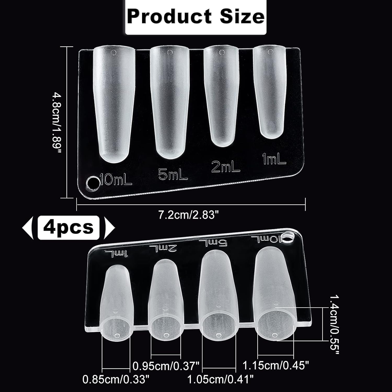 OLYCRAFT 4Pcs Ampoule Opener Plastic Ampoule Breaker Portable Plastic 4 ...