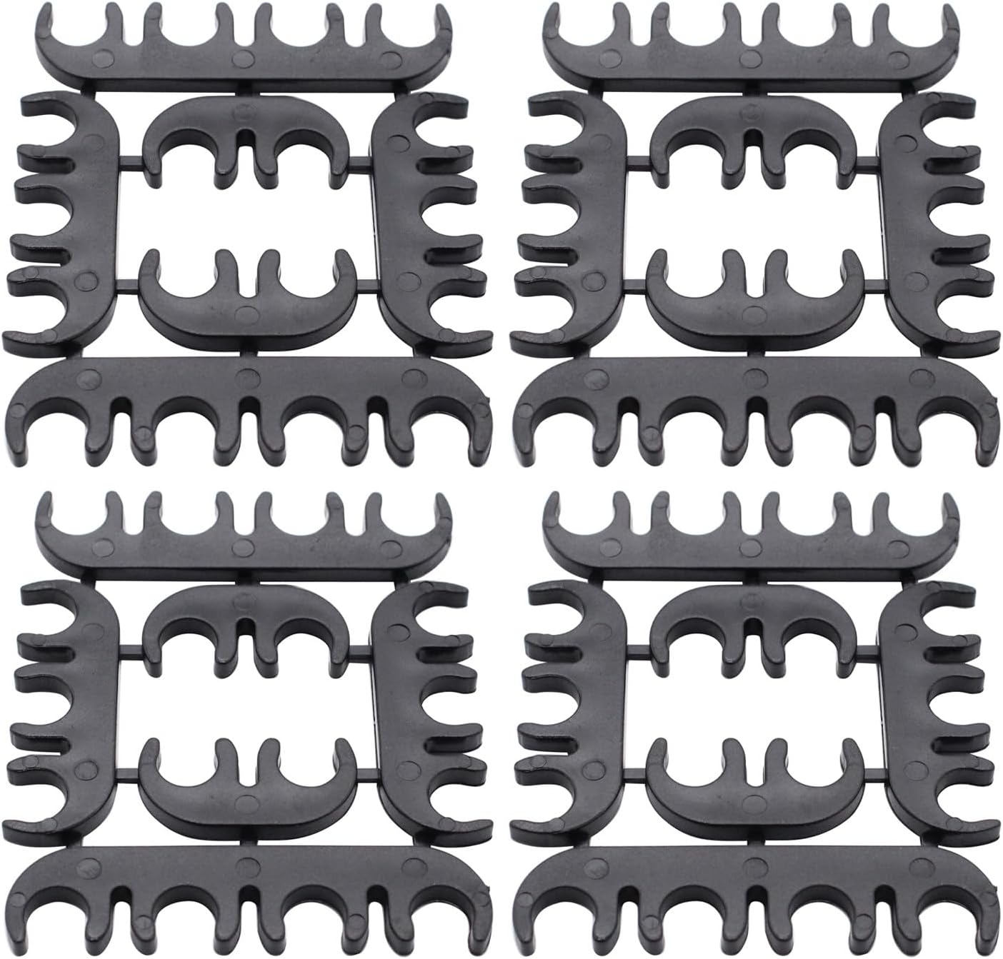 Amazon.com: 24 PCS/SET SHLPDFM Red Spark Plug Wire Separators 7mm 8mm 8 ...