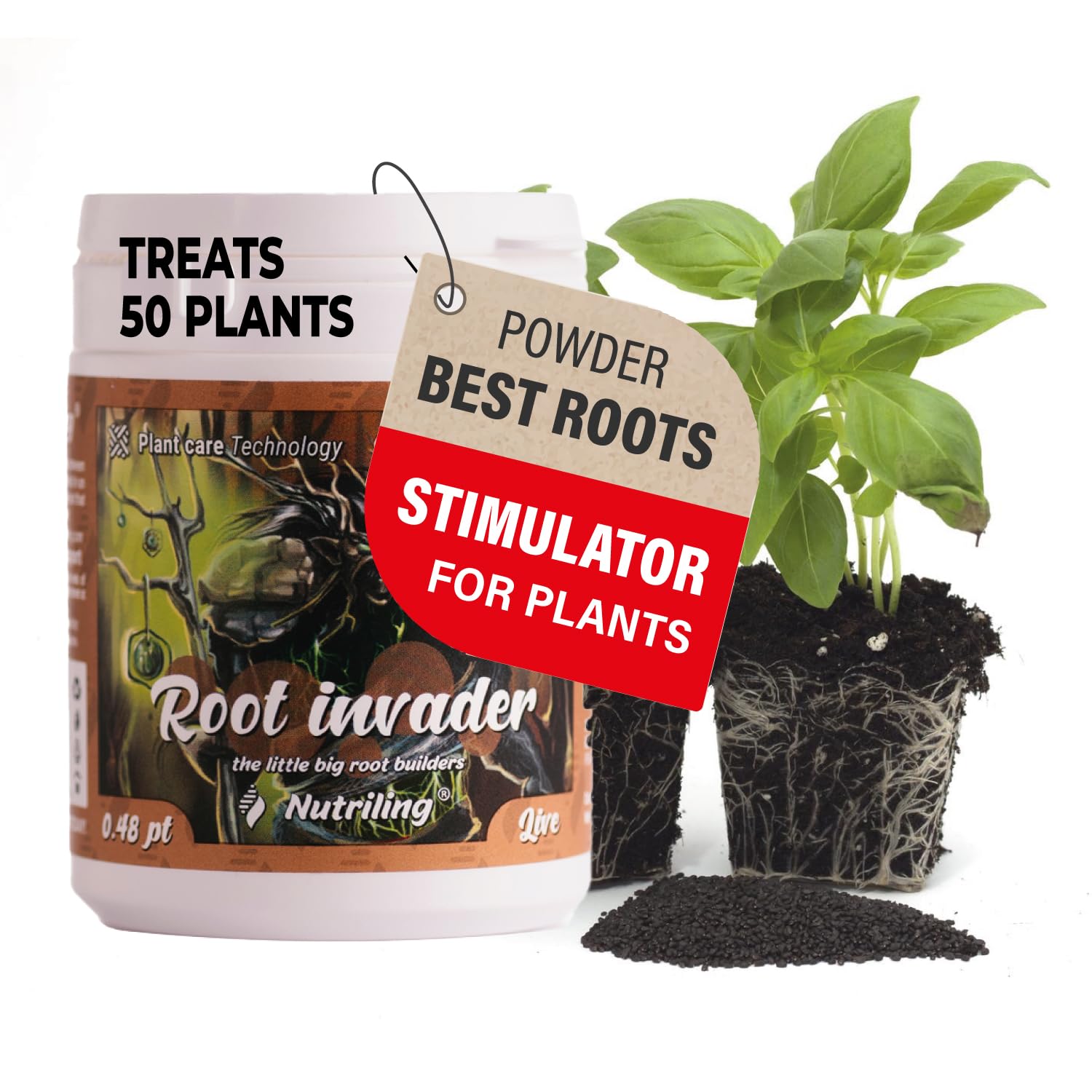 Amazon.com : Mycorrhizal Fungi Root Stimulator for Plants. Add When ...