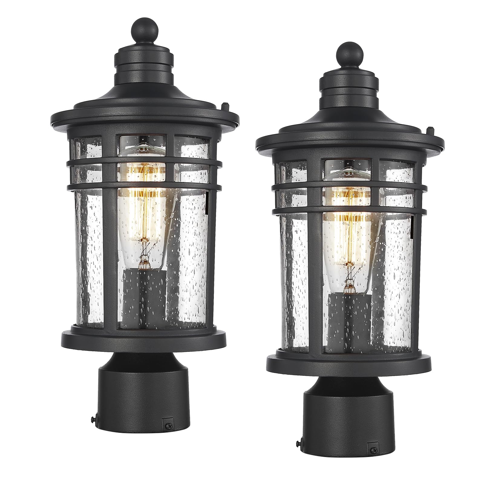 Darkaway Outdoor Post Lights Lamp Posts Outdoor Lighting, Waterproof ...