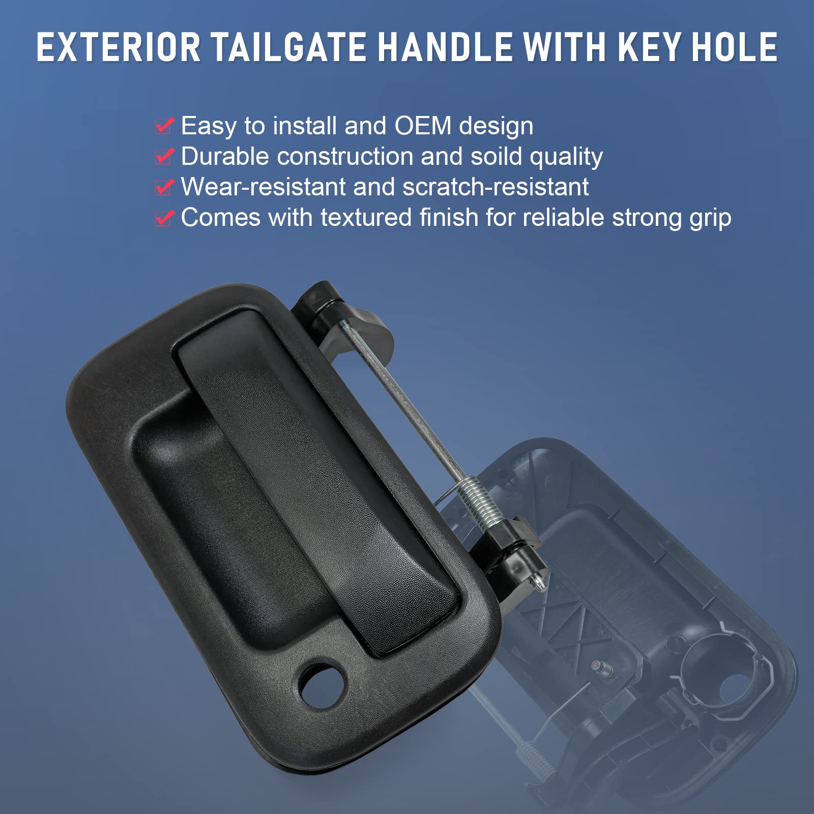 Tailgate Plastic Car & Truck Door Panels Ford F150 Tailgate Lettering ...