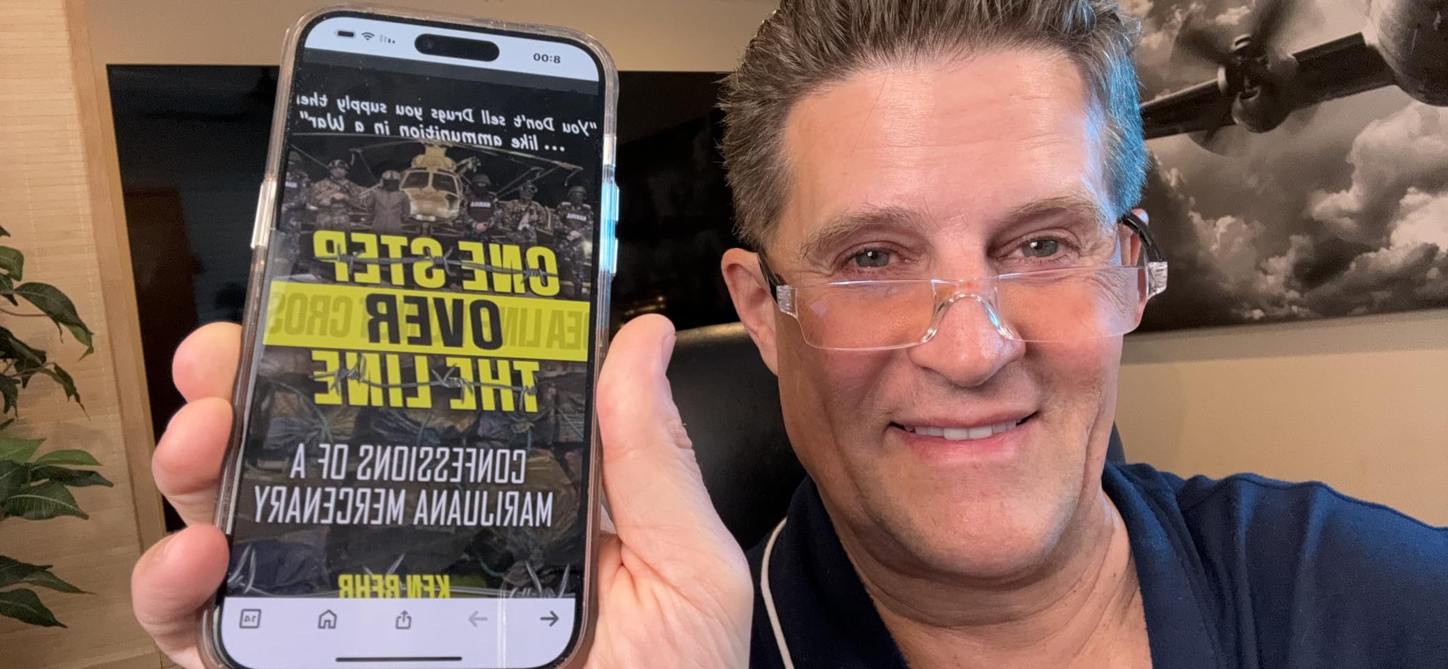 One Step Over The Line: Confessions Of A Marijuana Mercenary: Behr, Ken ...