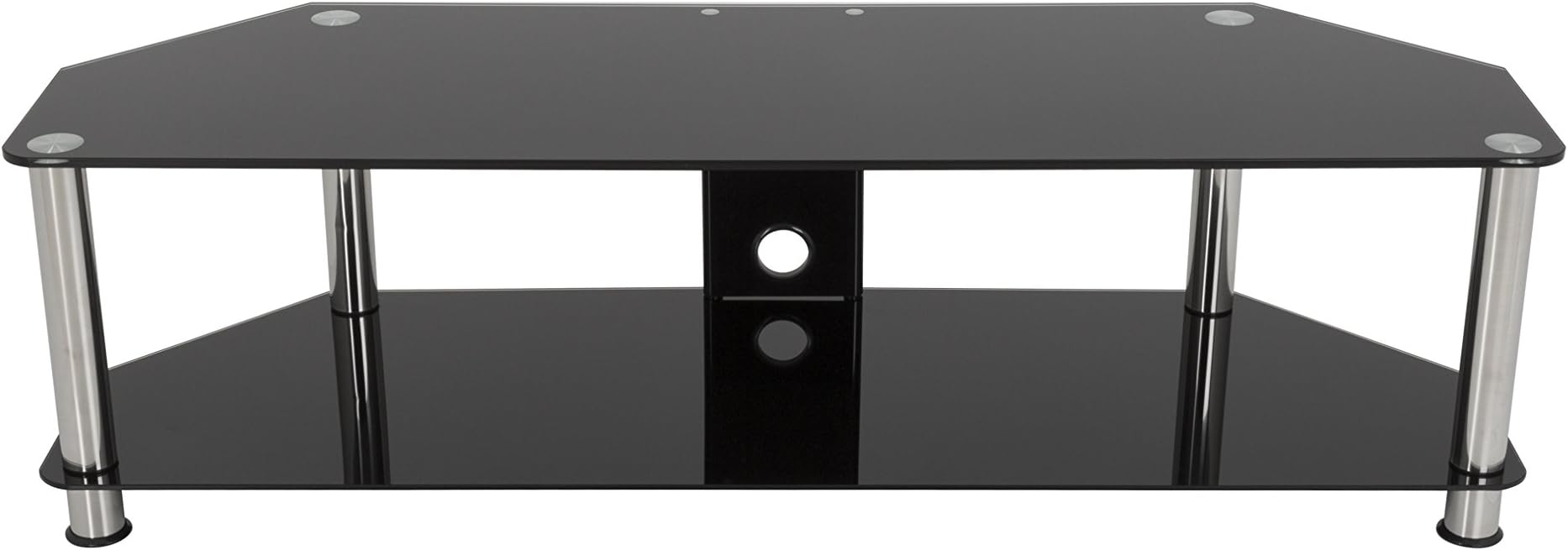 Amazon.com: AVF Steel Glass TV Stand with Cable Management for up to 50 ...