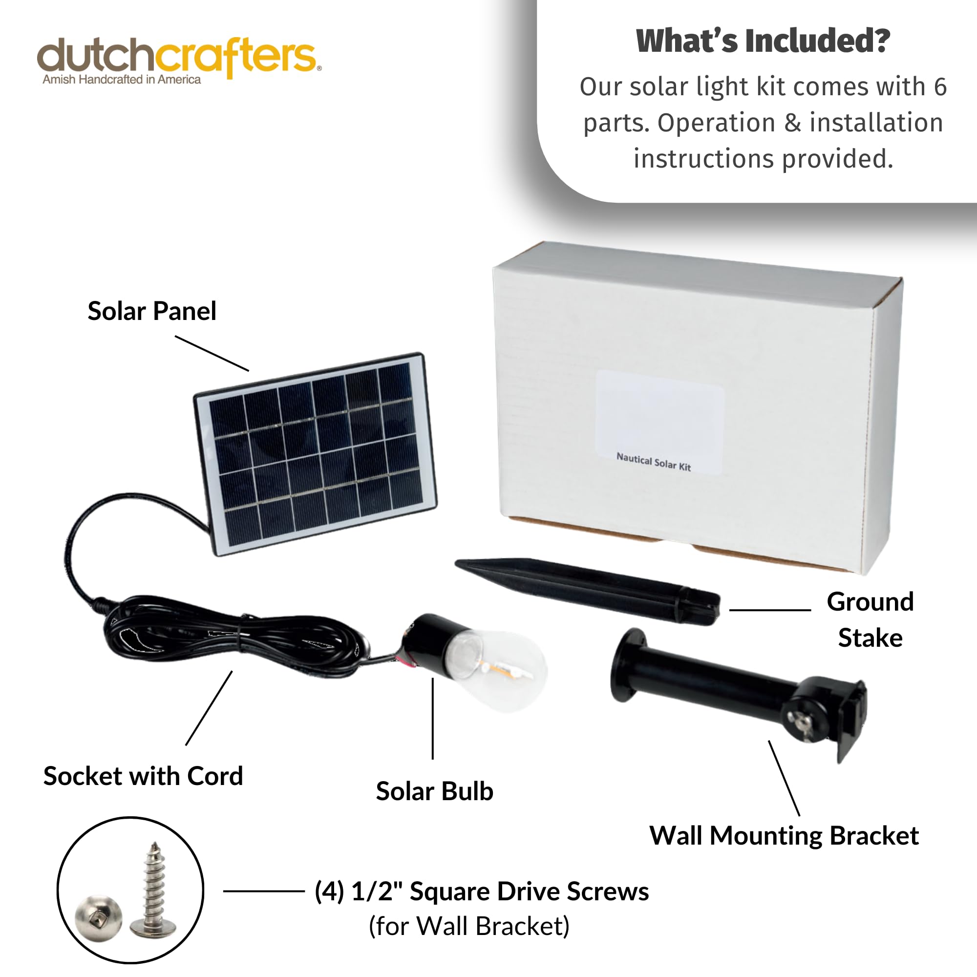 Garden Solar Light Kits