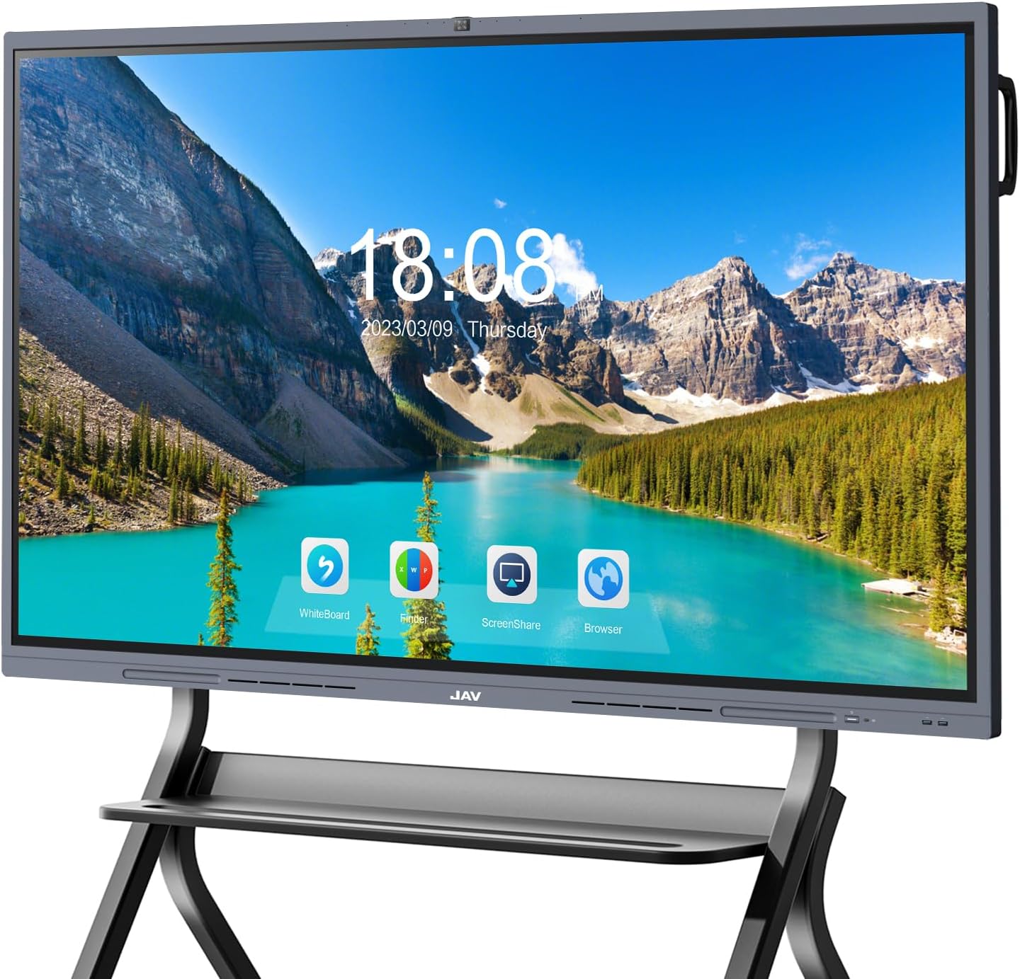 Electronics Board JAV 75" Smart Interactive Whiteboard - 4K UHD Digital ...