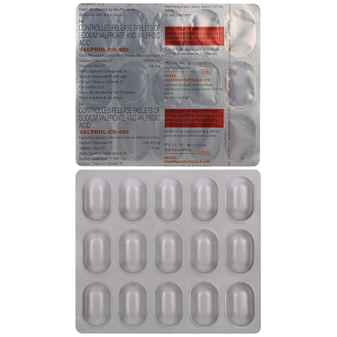 Valprol-CR-400 - Strip of 15 Tablets : Amazon.in: Health & Personal Care