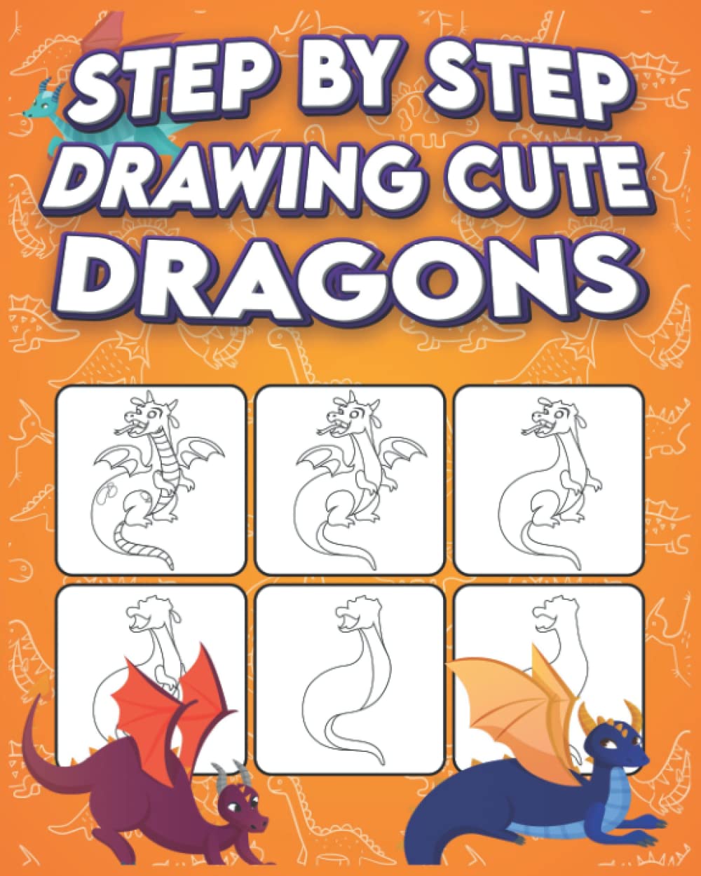Como Desenhar Um Bebe Dragao Passo A Passo Para Criancas