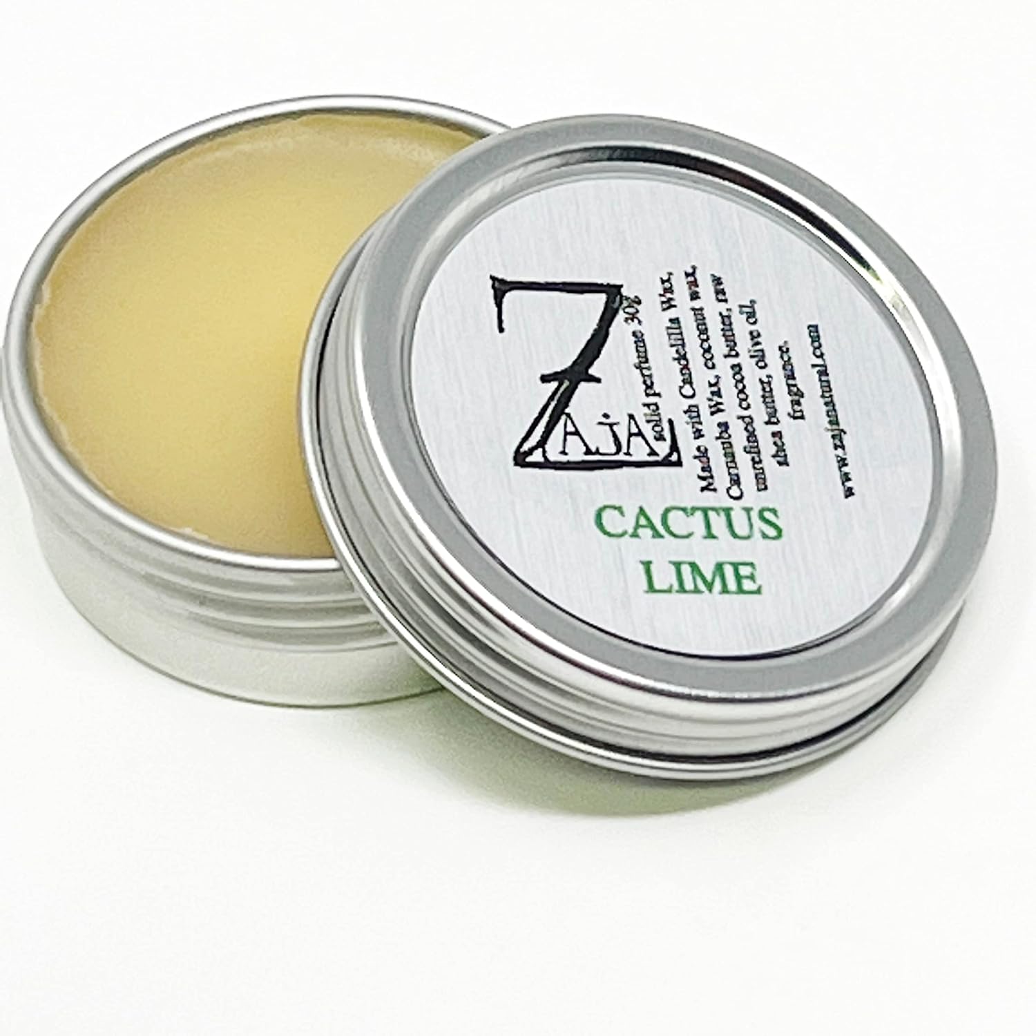 Amazon.com : ZAJA Natural Cactus Lime Solid Perfume 30g : Beauty ...