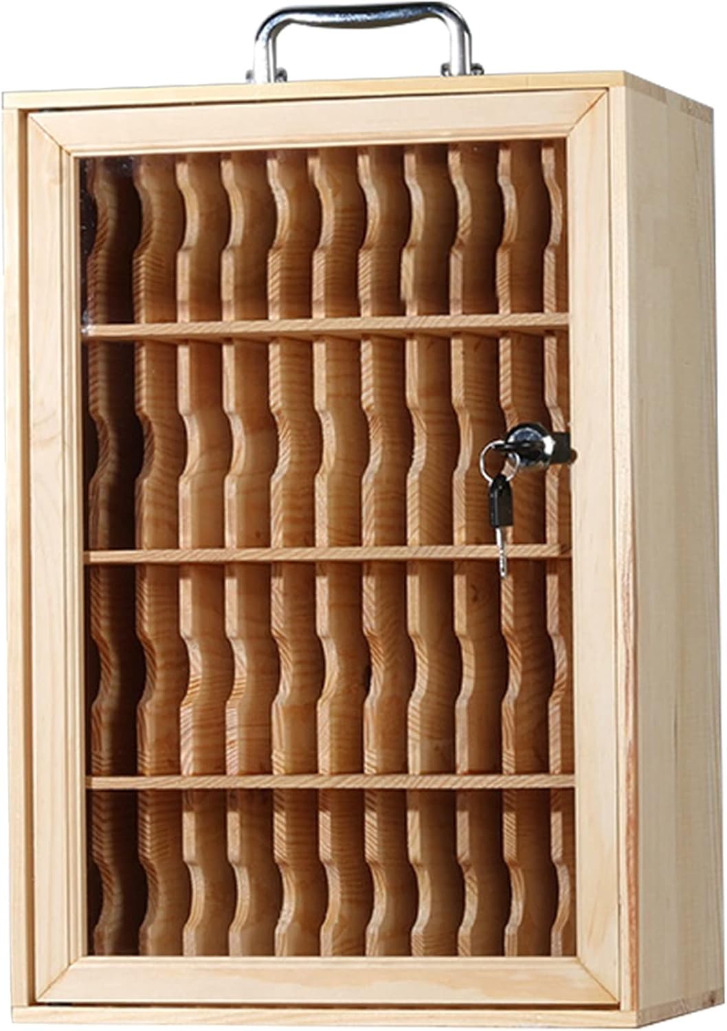 Amazon.com: Cell Phone Holder Classroom Cell Phone Lock Box 60 Slots ...