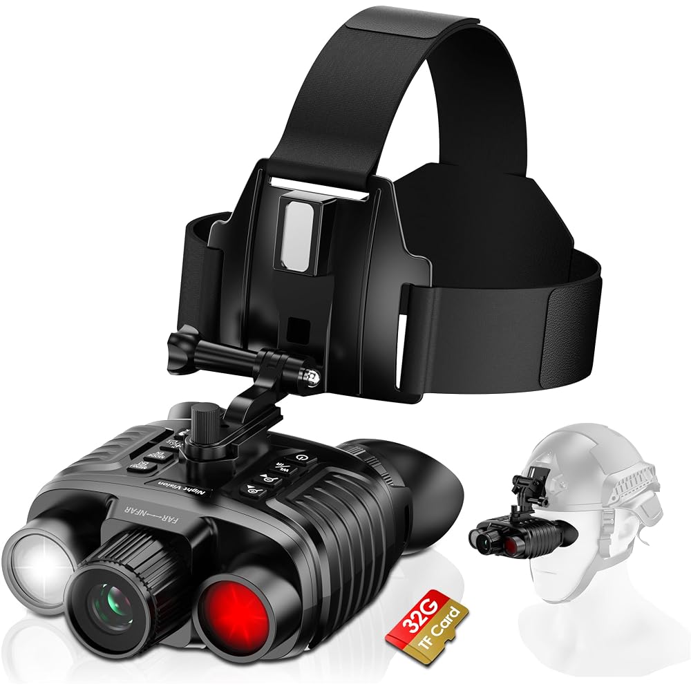 $23/mo - Finance Dsoon Night Vision Goggles, Upgraded Head-Mounted ...