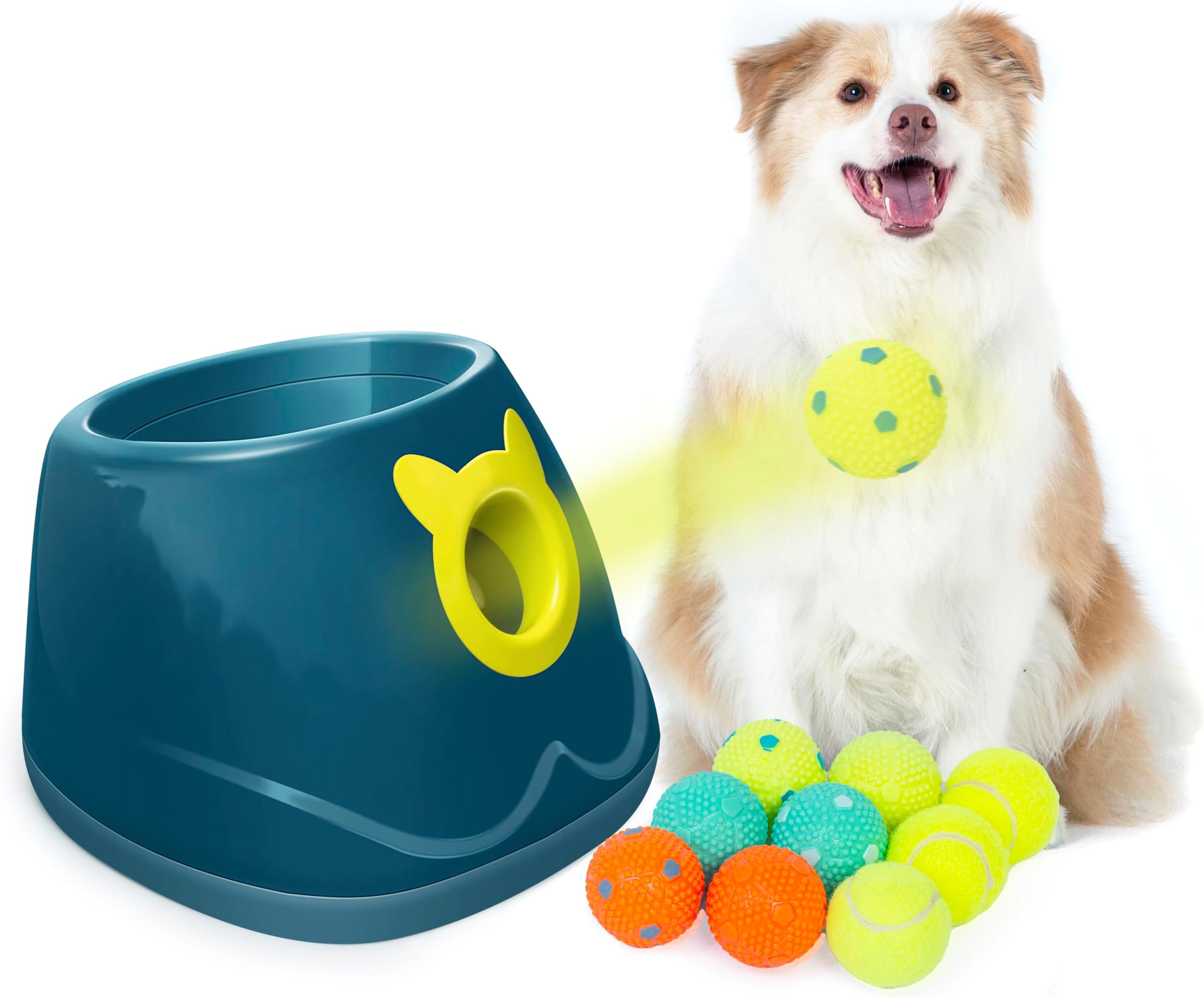 Amazon.com: Automatic Dog Ball Launcher - Dog Ball Fetch Machine, Ball ...