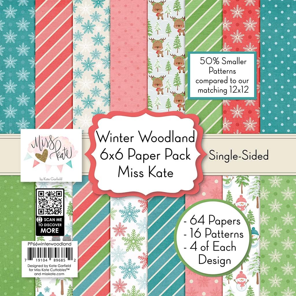 Amazon.com: Pattern Paper Pack - Florals - Scrapbook Premium Specialty ...