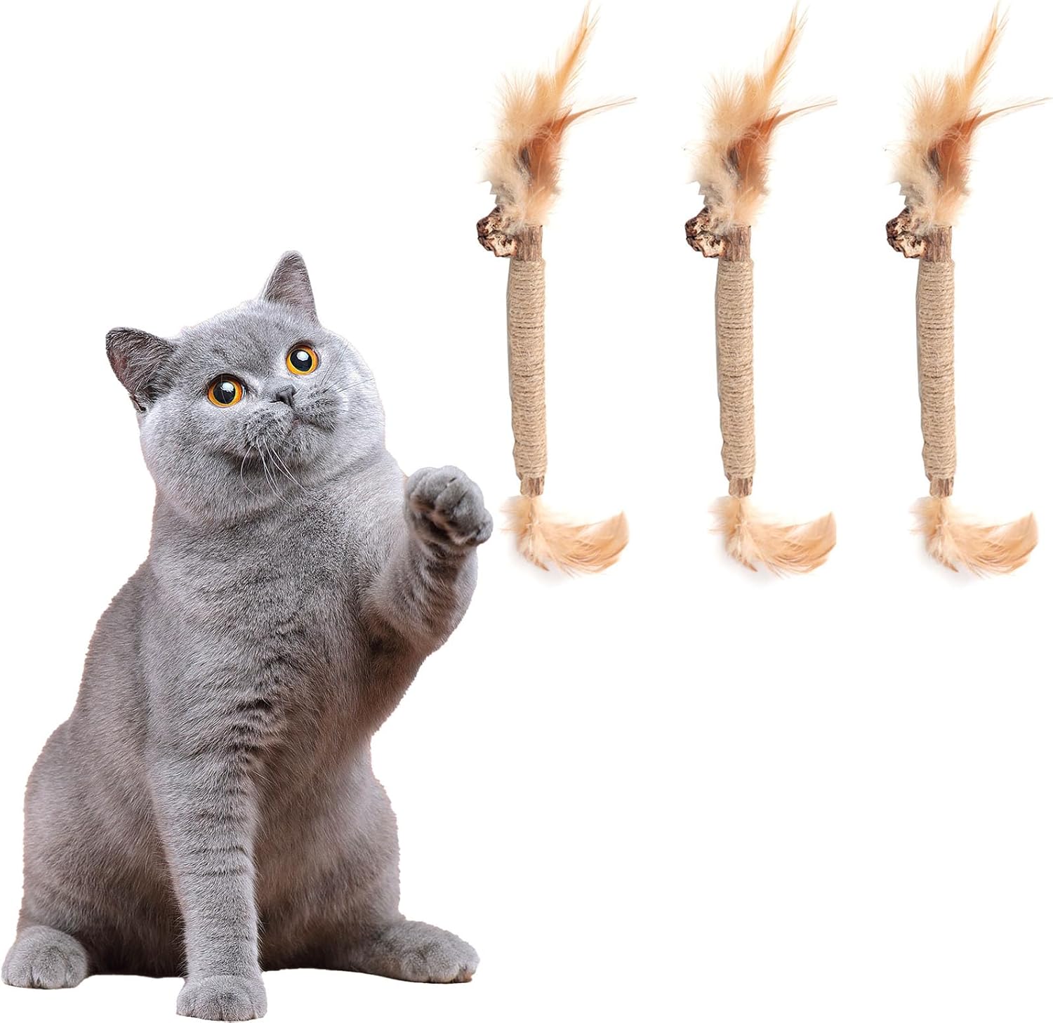 Amazon.com : Cats Teething Chew Toys Edible Chew Toys for Cats to Lick ...