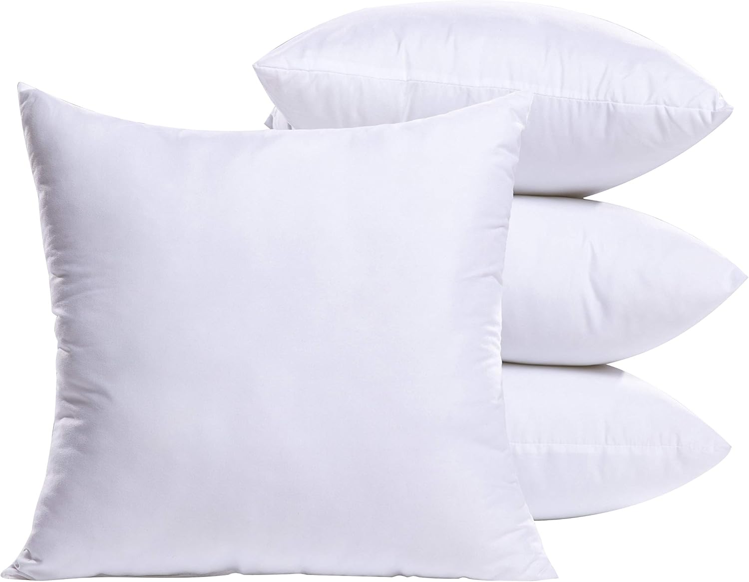 Amazon.com: MIULEE Pack of 4 Hypoallergenic Premium Pillow Inserts ...