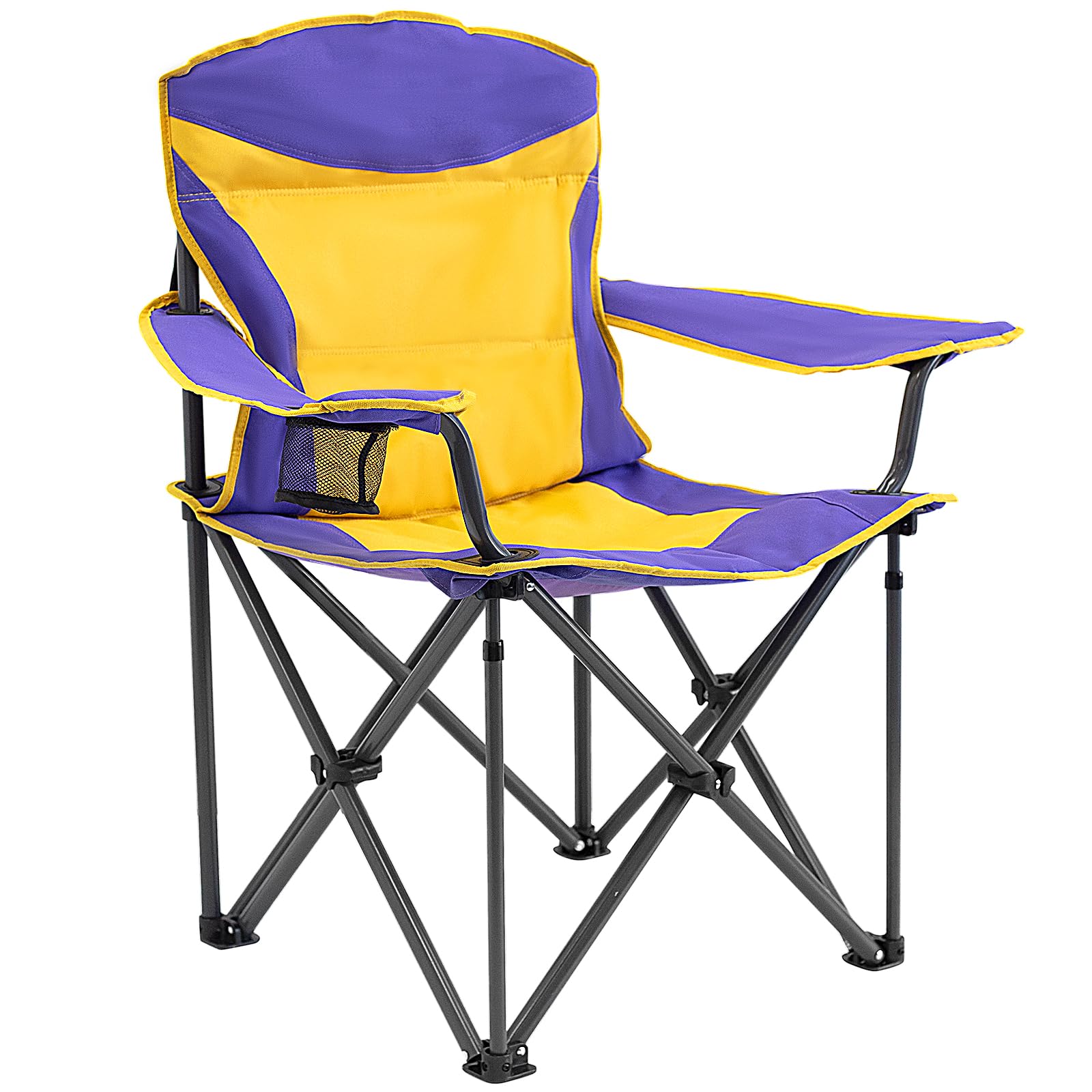 Amazon.com: WILDROOTS Heavy Duty Fully Padded Camping Chair, Oversize ...